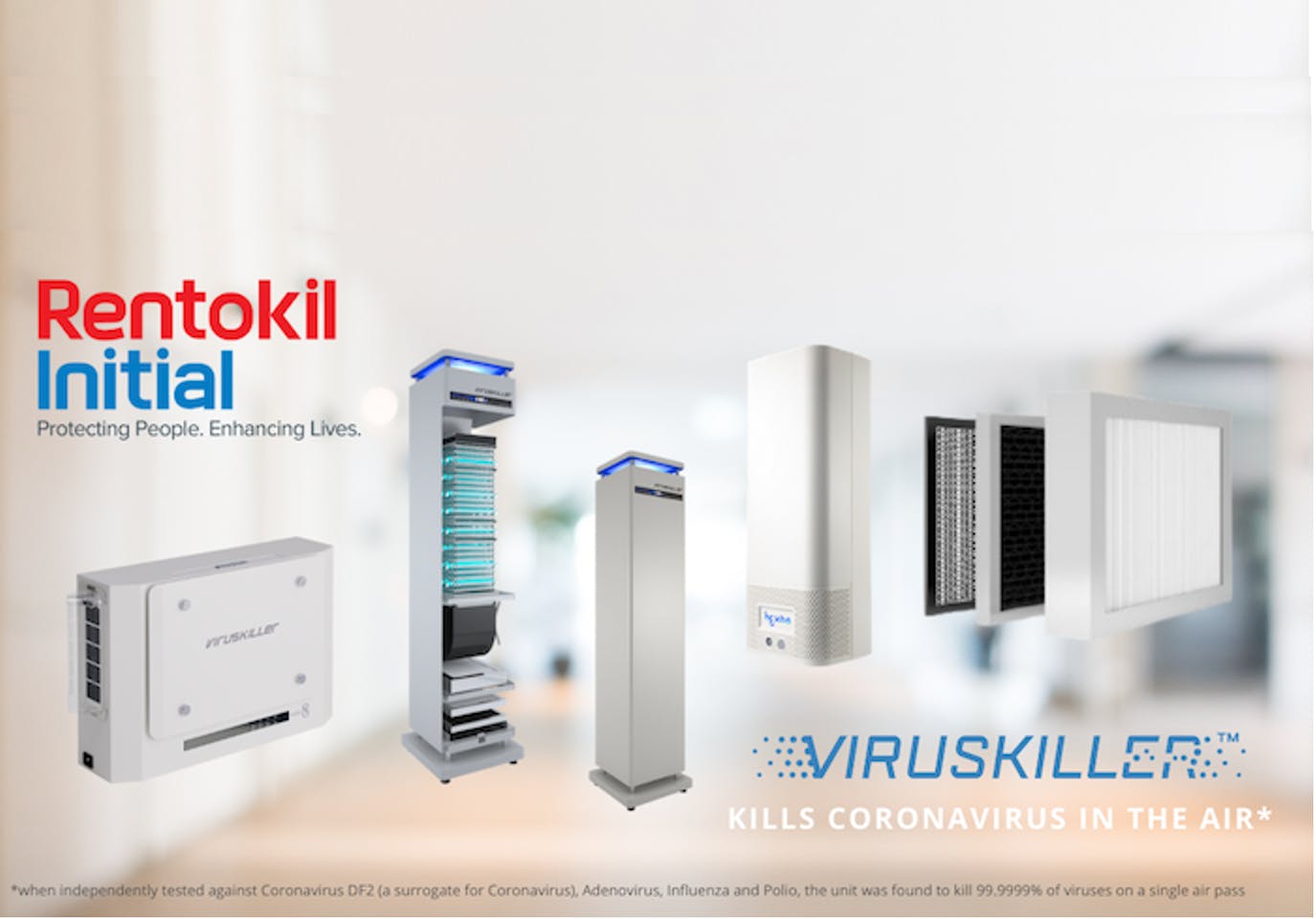 Rentokil Initial launches VIRUSKILLER™ air decontamination for complete ...
