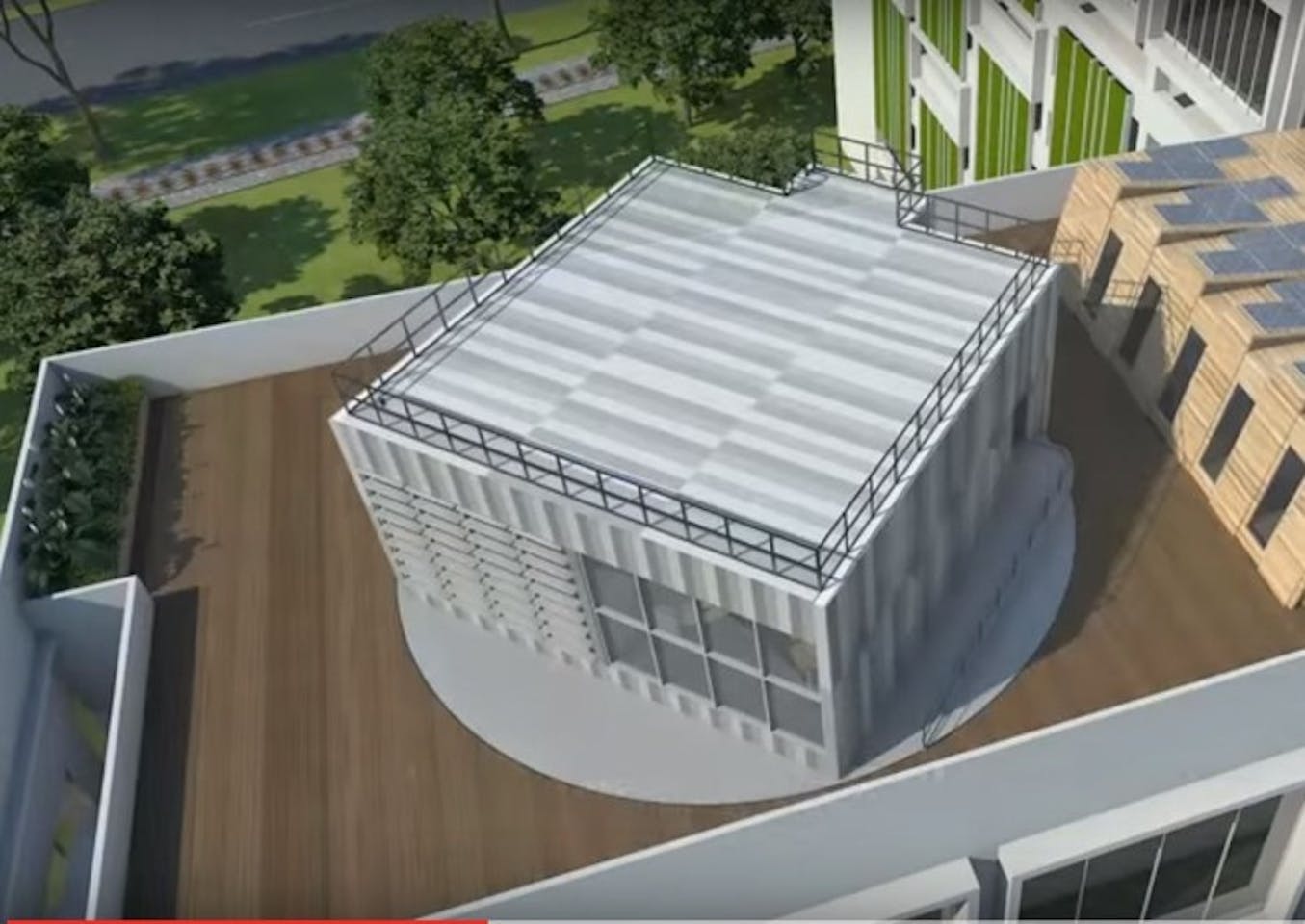 Singapore unveils new green building 'skylab' for the tropics | Videos ...
