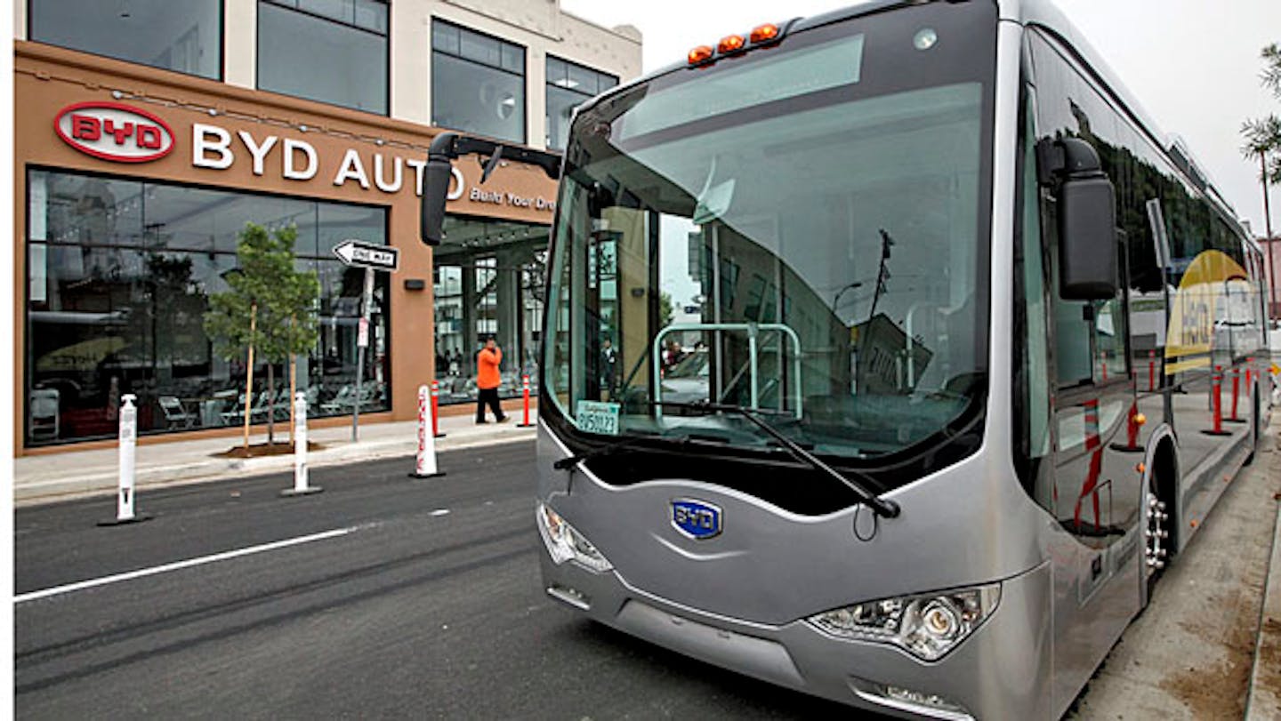 Buffett-backed BYD seeks to boost US electric-bus sales | News | Eco ...
