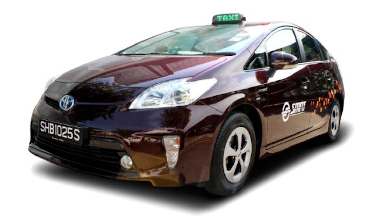 Prius Hybrid taxis to ply Singapore's roads | News | Eco-Business ...